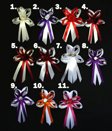 Pierko svadobné 95x60mm - Galantéria Ribbon